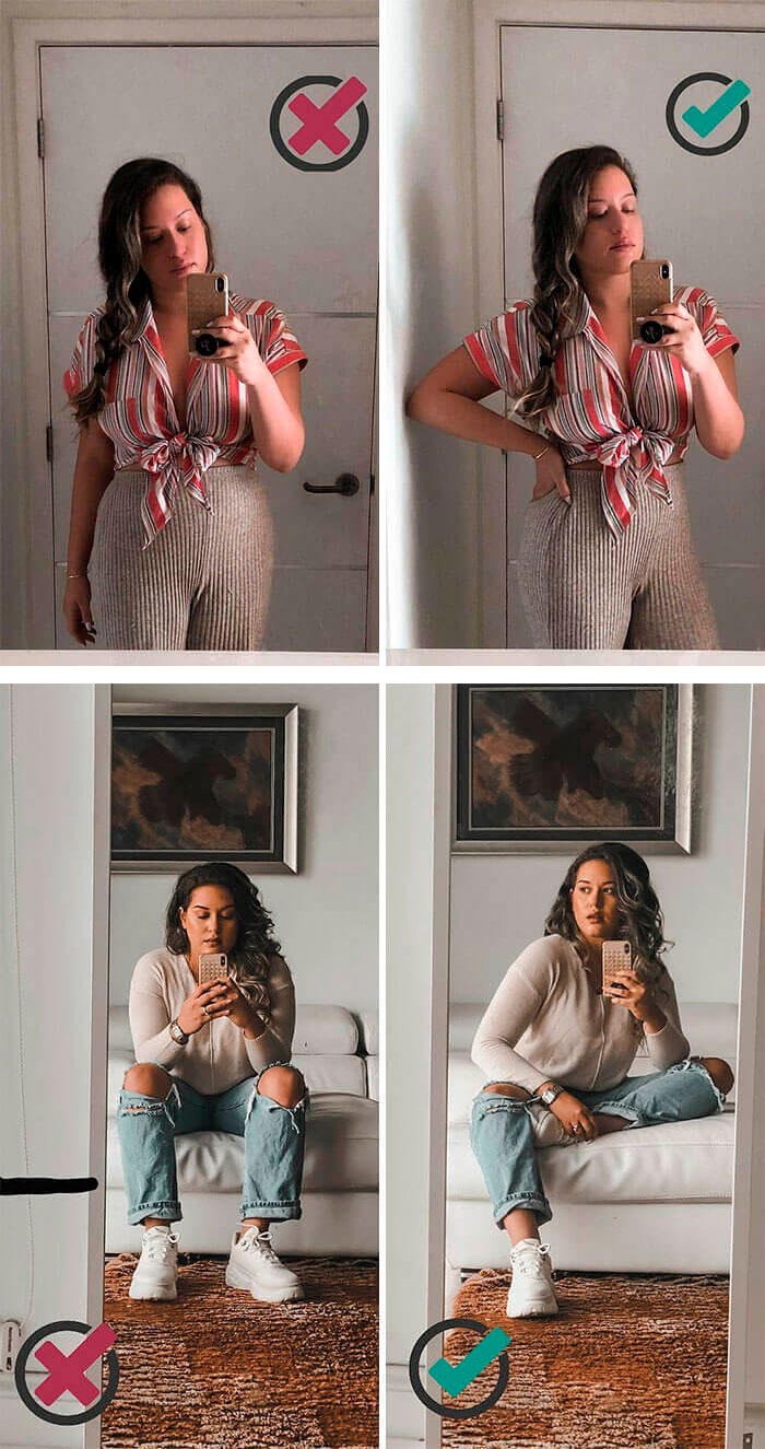 Posturas fotogénicas que harán que te encante hacerte fotos