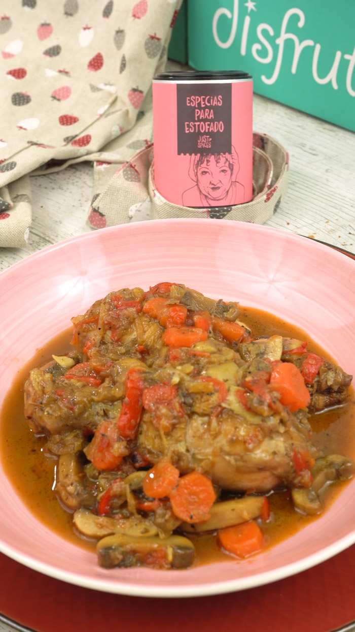 Vídeo receta de Estofado de pollo y verduras